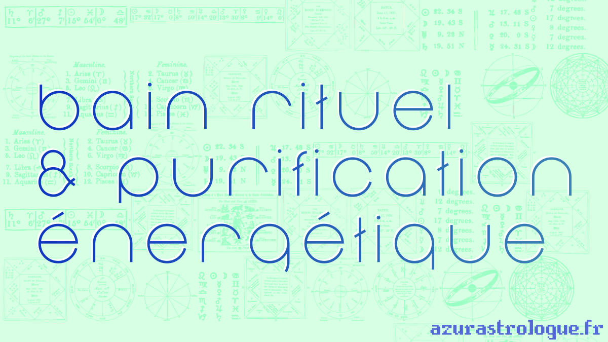 Bain rituel et purification énergétique, par Kaitlin Coppock – Ad astra
