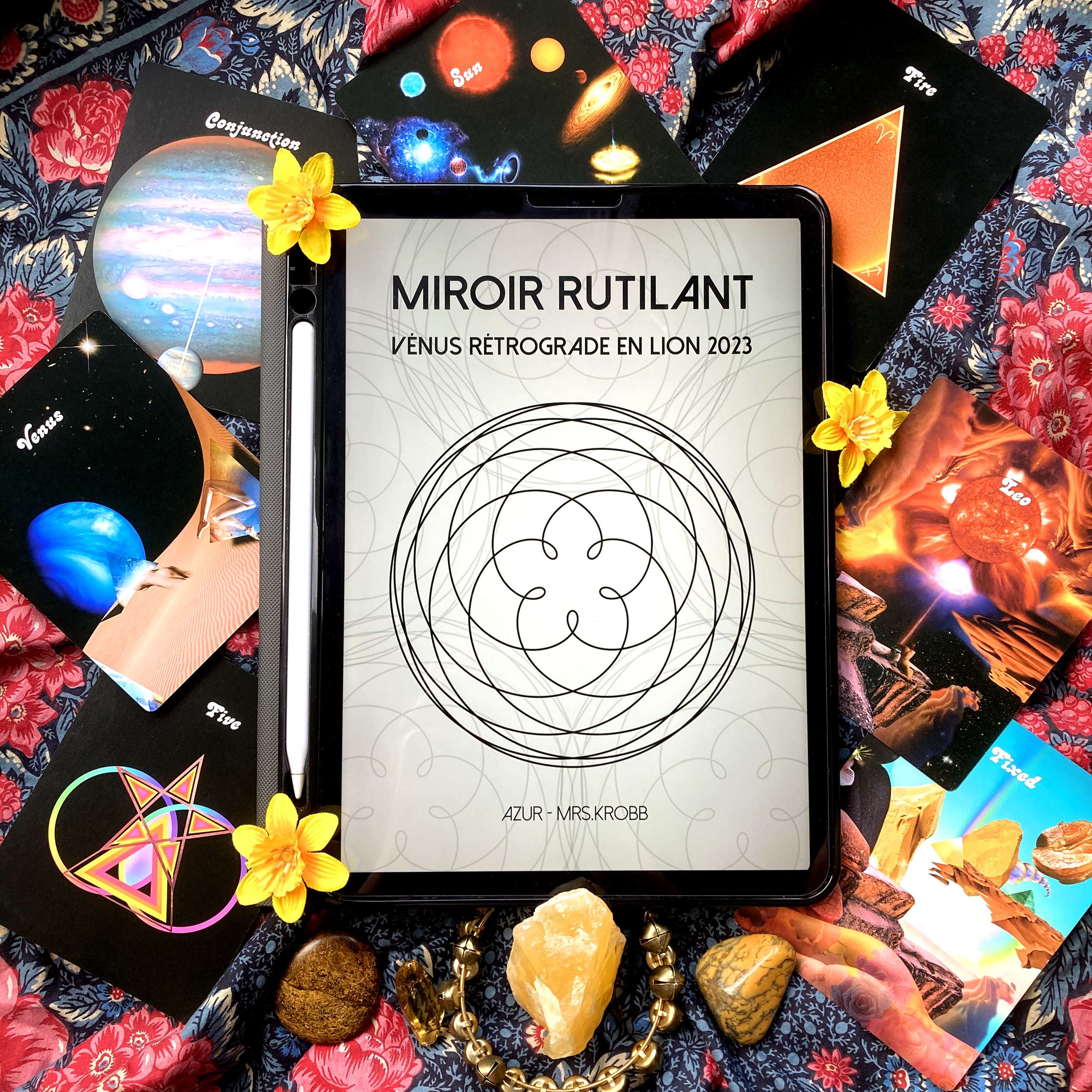MIROIR RUTILANT : un cahier pour Vénus rétrograde en Lion – Ad astra
